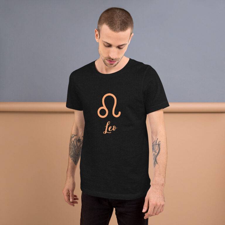 Leo Short-Sleeve Unisex T-Shirt | Identity Gear